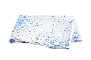 MATOUK Lulu Dk For Poppy Flat Bed Sheet - Azure
