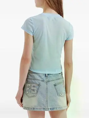 MINI CREAM Graphic Print Short Sleeve T-shirt