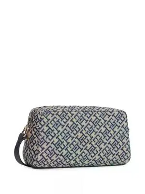 Tommy Hilfiger Monogram Logo Plaque Shoulder Bag