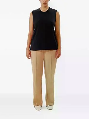 Another Tomorrow Sleeveless Crewneck T-shirt