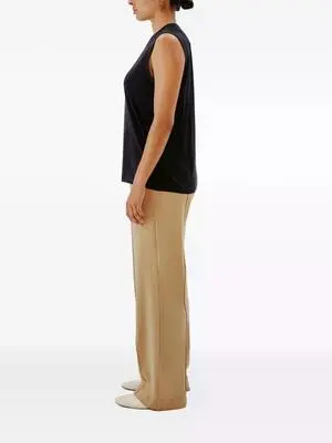 Another Tomorrow Sleeveless Crewneck T-shirt