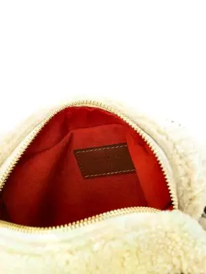 LOUIS VUITTON Monogram Giant Teddy Fleece Beach Pouch