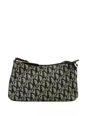 Dior Diorissimo Trotter Canvas Pochette Shoulder Bag - Blue
