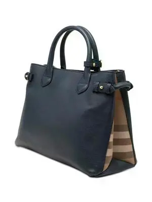 Burberry Leather Banner Satchel