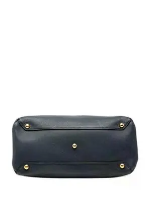 Burberry Leather Banner Satchel