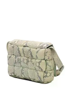 Bottega Veneta Intrecciato Padded Cassette Crossbody Bag - Green