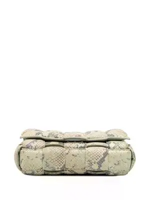 Bottega Veneta Intrecciato Padded Cassette Crossbody Bag - Green