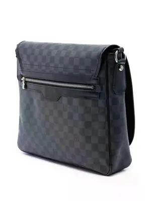 LOUIS VUITTON Damier Graphite Daniel Mm Crossbody Bag - Black