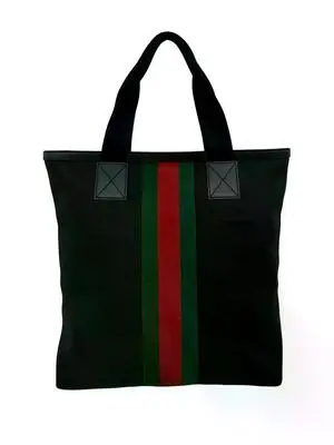 Gucci Nylon Web Tote Bag