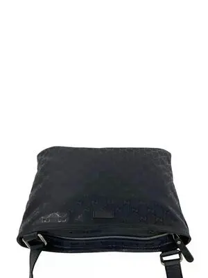 Gucci Gg Imprimé Crossbody Bag - Blue
