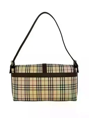 Burberry House Check Canvas Shoulder Bag