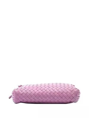 Bottega Veneta Nappa Intrecciato Nodini Crossbody Bag - Pink