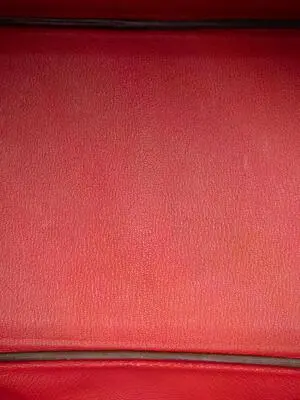 Hermès 2010 Epsom Birkin Retourne 35 Handbag - Red