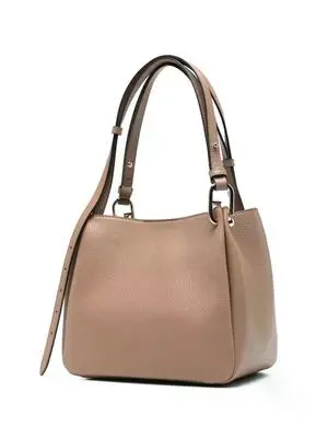 Furla Nuvola Leather Tote Bag - Neutrals