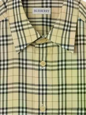 Burberry Check Cotton Shirt