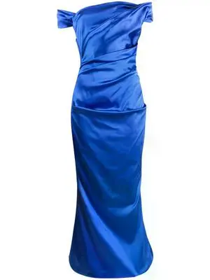 Talbot Runhof Pleated Evening Dresses
