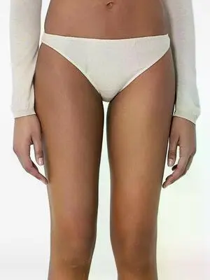 SKIN SERIES Textured-knit Briefs - Neutrals