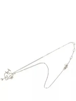 Dior Silver Tone Necklaces