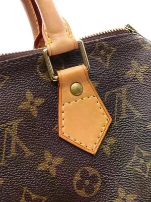 LOUIS VUITTON Monogram Speedy 25 Boston Bag - Brown