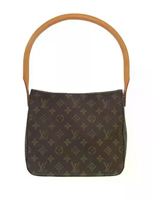LOUIS VUITTON Monogram Looping Mm Shoulder Bag - Brown
