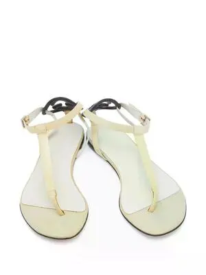 Gucci Patent Leather Flat Sandals