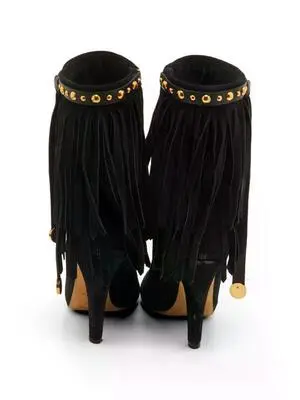 Gucci Studded Fringe Boots