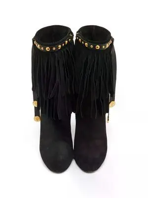 Gucci Studded Fringe Boots