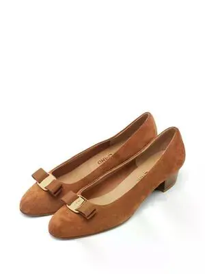 FERRAGAMO Vara Bow Flat Pumps