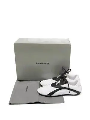 Balenciaga Quilted Leather Zen Low Top Sneakers