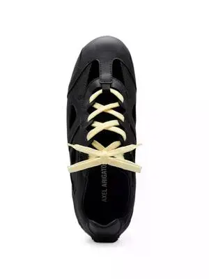 Axel Arigato Cut-out Leather Sneakers - Black