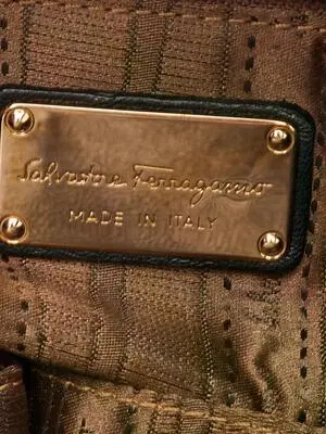 FERRAGAMO Leopard-print Tote Bag