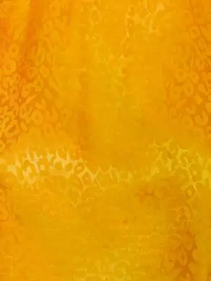 Ronny Kobo Asymmetrical Jacquard Midi Dress - Orange