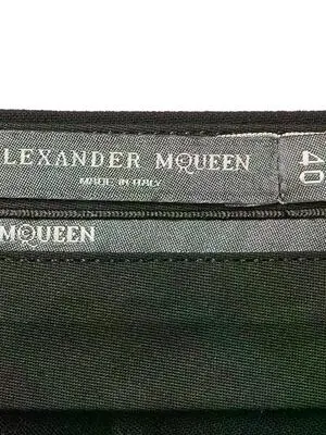 Alexander McQueen Cropped Cady Trousers