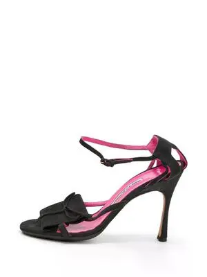 Manolo Blahnik Bow Detailing Sandals For Women