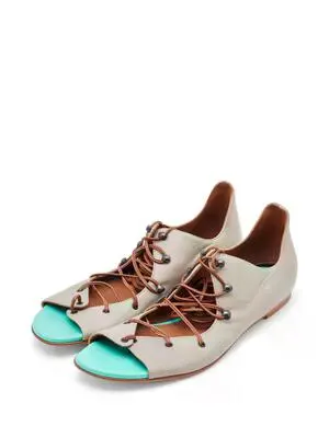 MALONE SOULIERS Strappy Leather Sandals