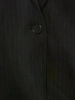 Maje Striped Single-breasted Blazer