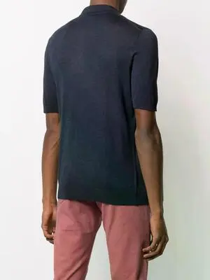 BARBA NAPOLI Knitted Polo Shirt