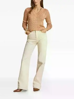 Ralph Lauren Cable-knit Monogram Jumper
