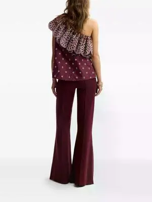 Essentiel Antwerp Pressed-crease Fla Knitted Trousers