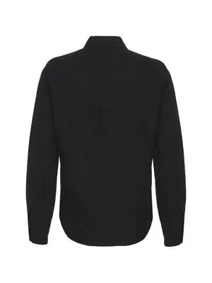 AMARANTO Patch-pocket Linen Shirt