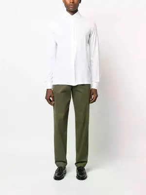 BARBA NAPOLI Long-sleeve Cotton Shirt