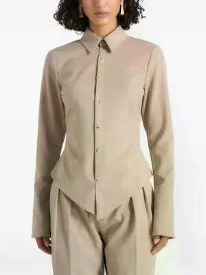 Maniere De Voir Collared Shirts For Women