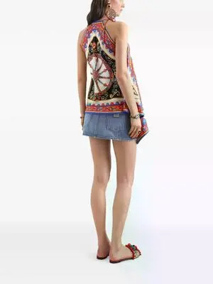 Dolce & Gabbana Denim Mini Skirt