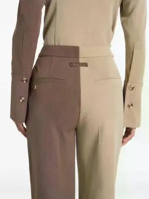 Manière De Voir Julie Two-tone Tailored Pants