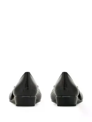 FERRAGAMO Nara Cut-out Ballet Flats - Black