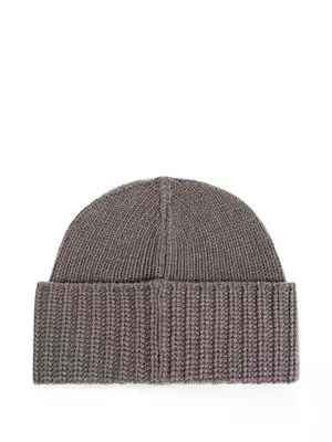 Dsquared2 Ribbed-knit Beanie Hat With Logo Patch