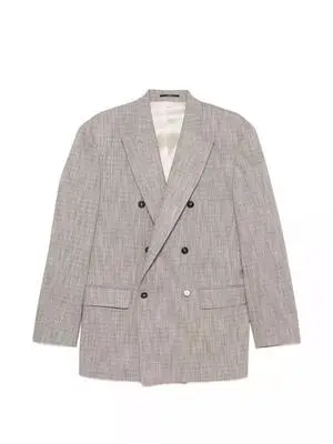 Karl Lagerfeld Double-breasted Peaked-lapel Blazer