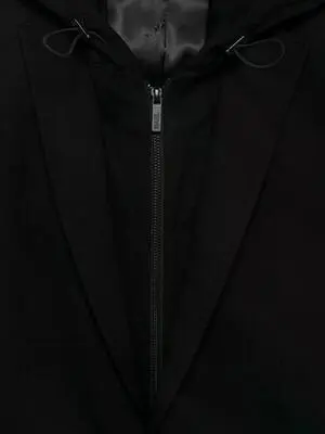 Karl Lagerfeld Hooded Layered Jacket