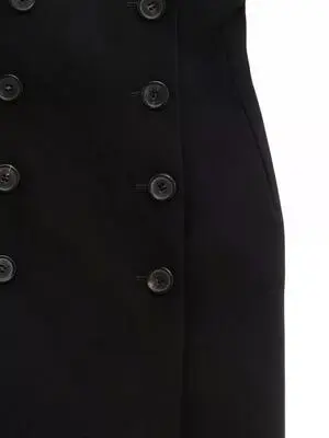 Khaite Double-breasted Maxi Skirt
