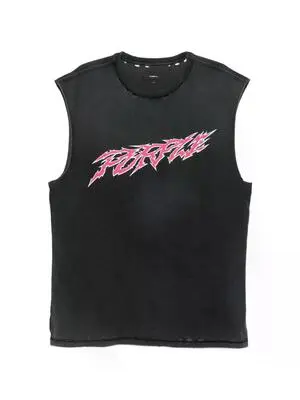 Purple Brand Sleeveless T-shirts For Men